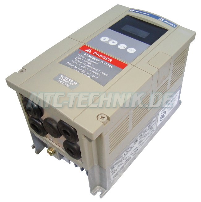 Telemecanique ATV18U18M2 Frequenzumformer Altivar-18 0.75kw 240vac ...